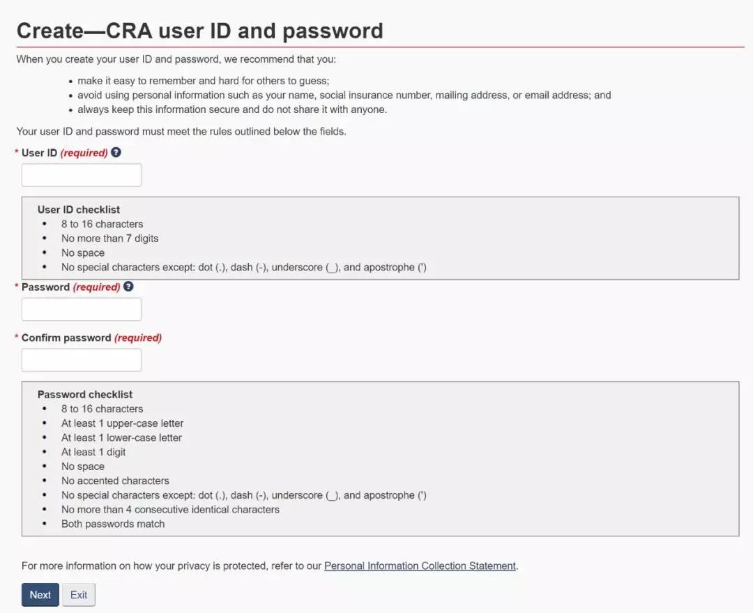 【懶人包】申請CRA My Account - restobox