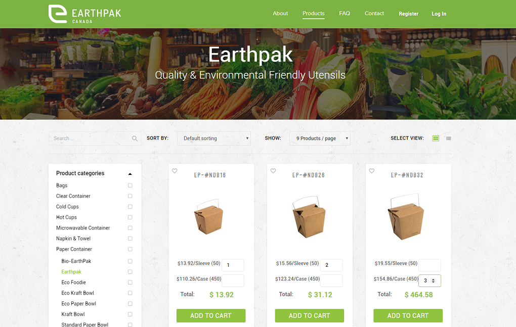 Earthpak Canada - restobox